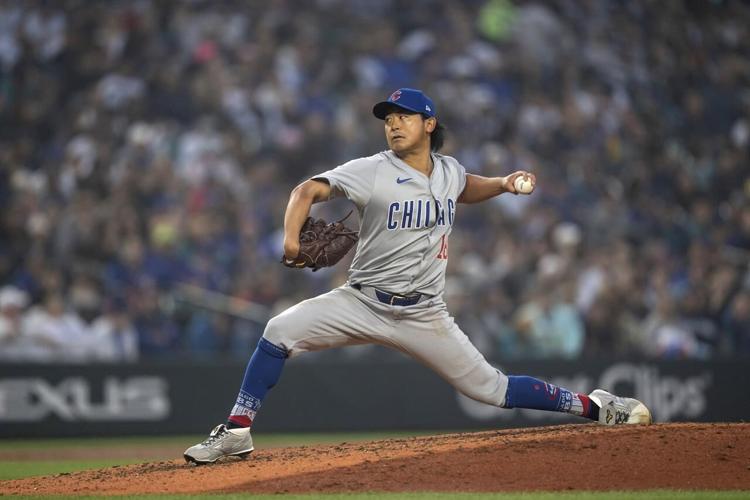 Shota Imanaga continues strong start to major league career as Cubs top ...