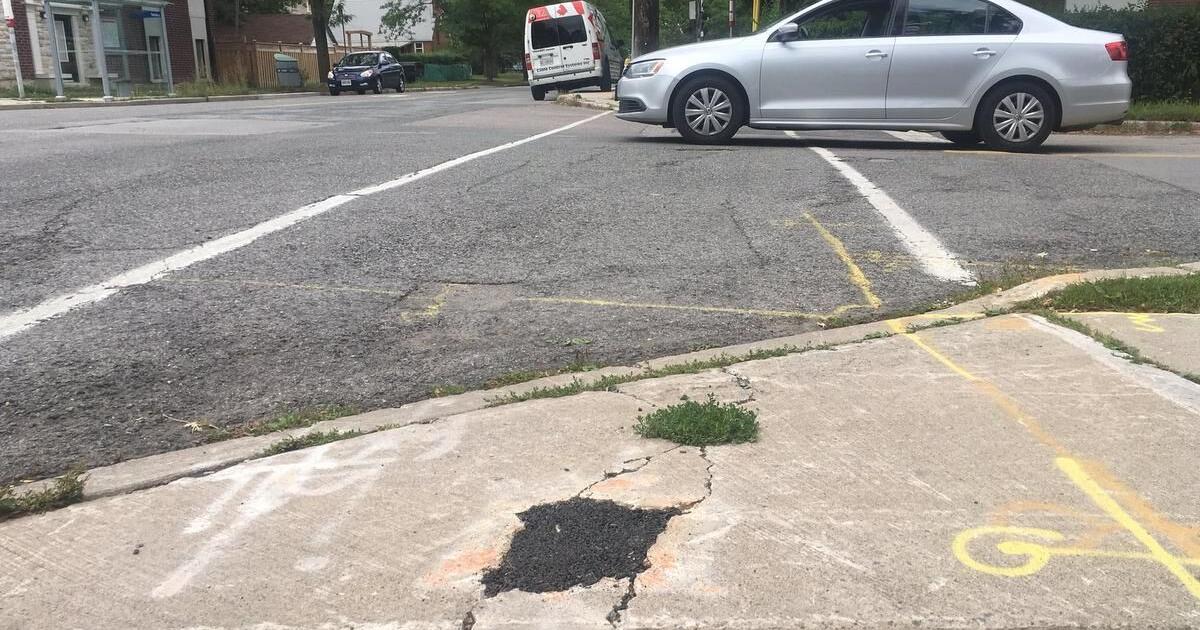 Senlac Road tripping hazard removed from sidewalk