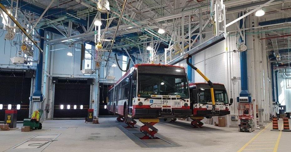 New, $181-million TTC bus repair garage opens in Scarborough