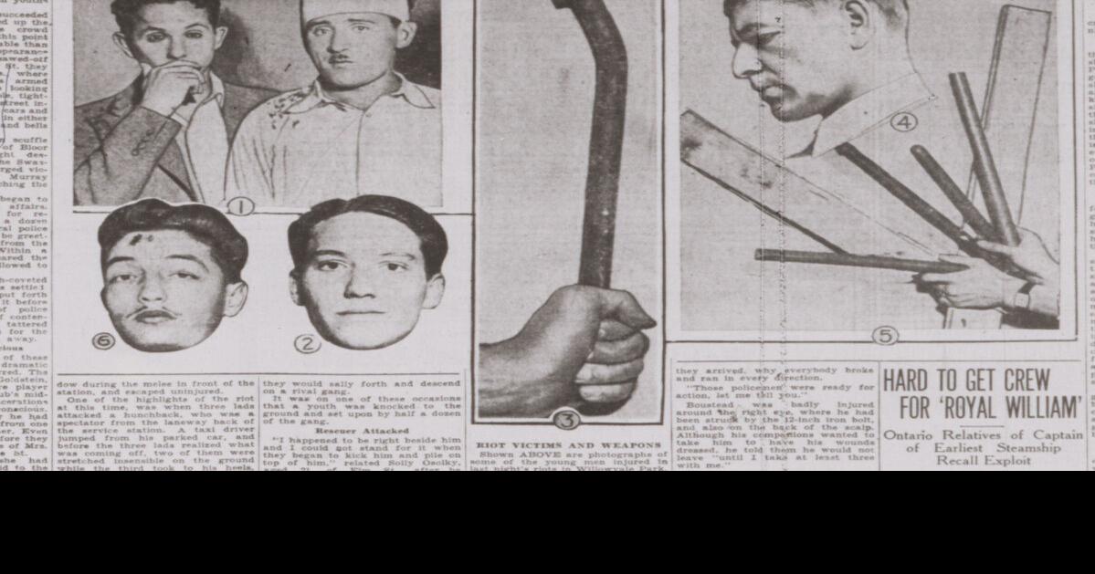 Christie Pits riot was a turning point for Toronto