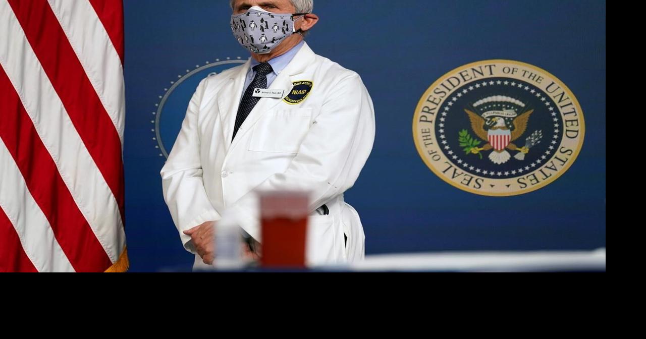 Fauci presents his personal virus model to Smithsonian