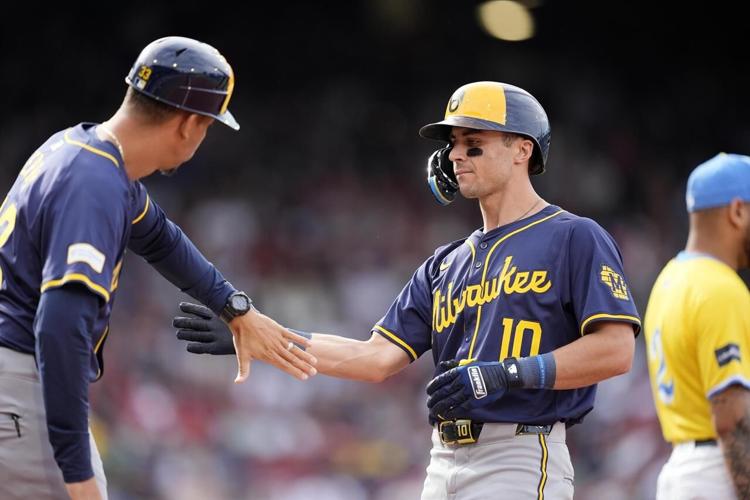 Joey Ortiz's 2-run double caps big 3rd, Brewers beat Boston 6-3 after ...