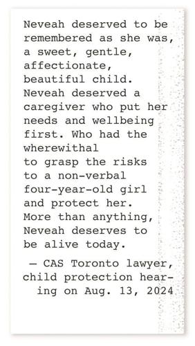 'Neveah was failed': Rare access reveals haunting details about the ...