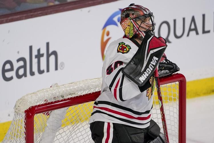 Michael Carcone scores 3 times as Arizona Coyotes pound Chicago ...