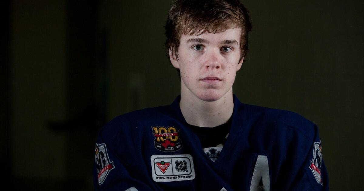 Connor McDavid was born to play hockey