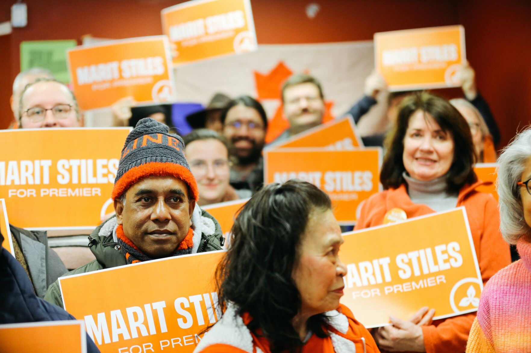 Wth Marit Stiles, enthusiasm is high, but recognition is low