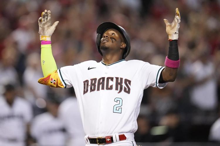 Diamondbacks slug four homers in record-setting barrage, sweep Dodgers ...