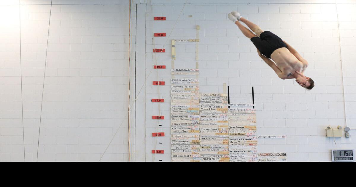 Train like an Olympian with trampolinist Jason Burnett