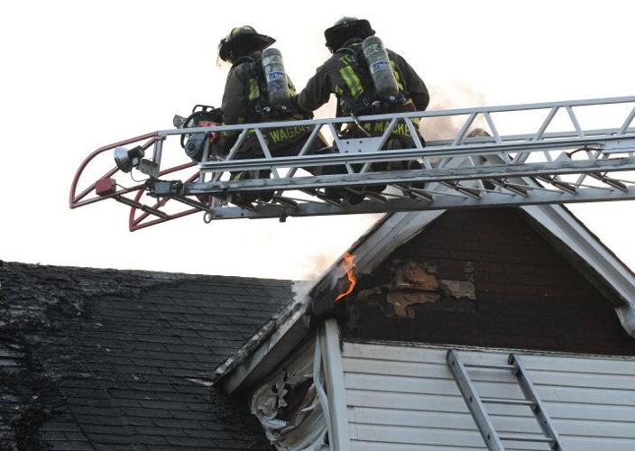 Fire sweeps through 3 homes on Donlands Ave.
