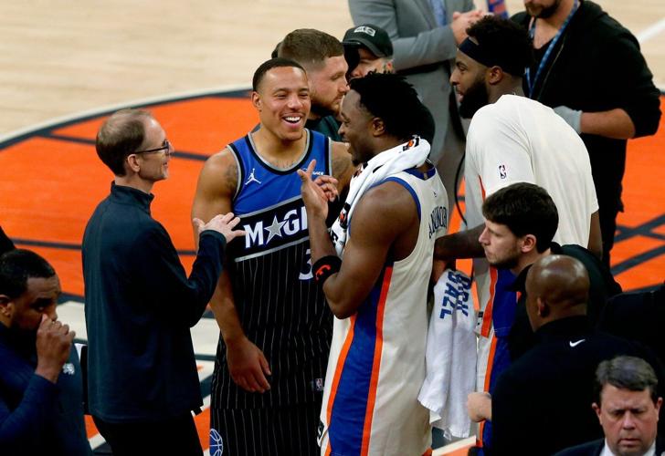 NBA fines Magic's Bane $35K for throwing ball at Knicks's Anunoby