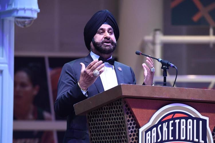 Raptors Superfan Nav Bhatia honoured at Basketball Hall of Fame