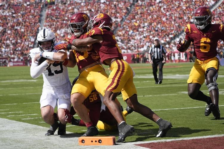 No. 4 Penn State rallies back to beat USC 33-30 in overtime on TE Tyler ...