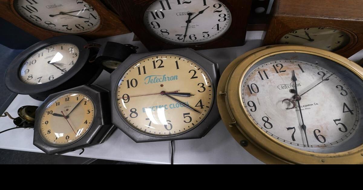 Clocks spring forward for daylight saving time