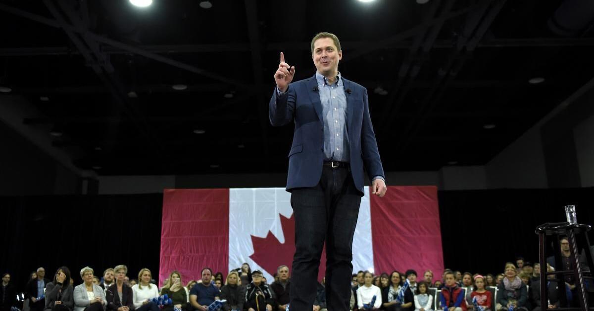 Conservative Leader Andrew Scheer takes direct aim at Liberals’ record ...