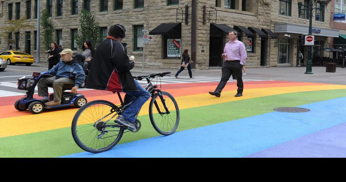 Permanent rainbow, transgender Pride crosswalks will be painted in ...