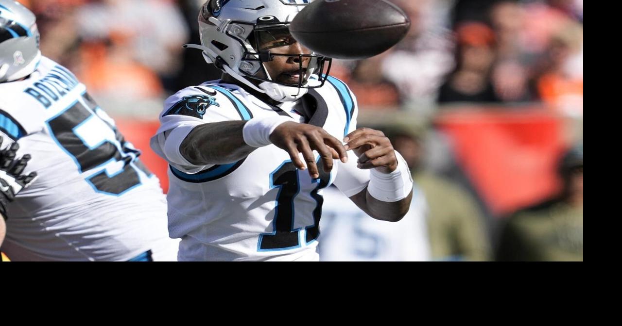 Panthers ponder QB situation after rout by Bengals