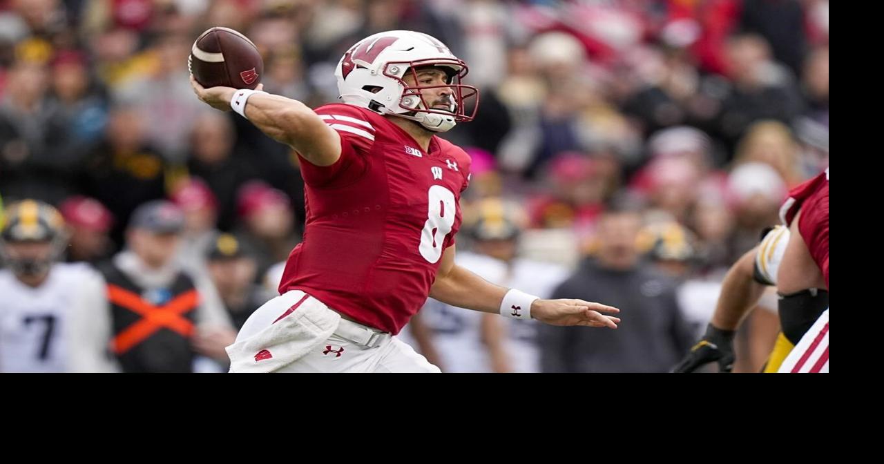 Iowa tight end Erick All, Wisconsin quarterback Tanner Mordecai leave ...