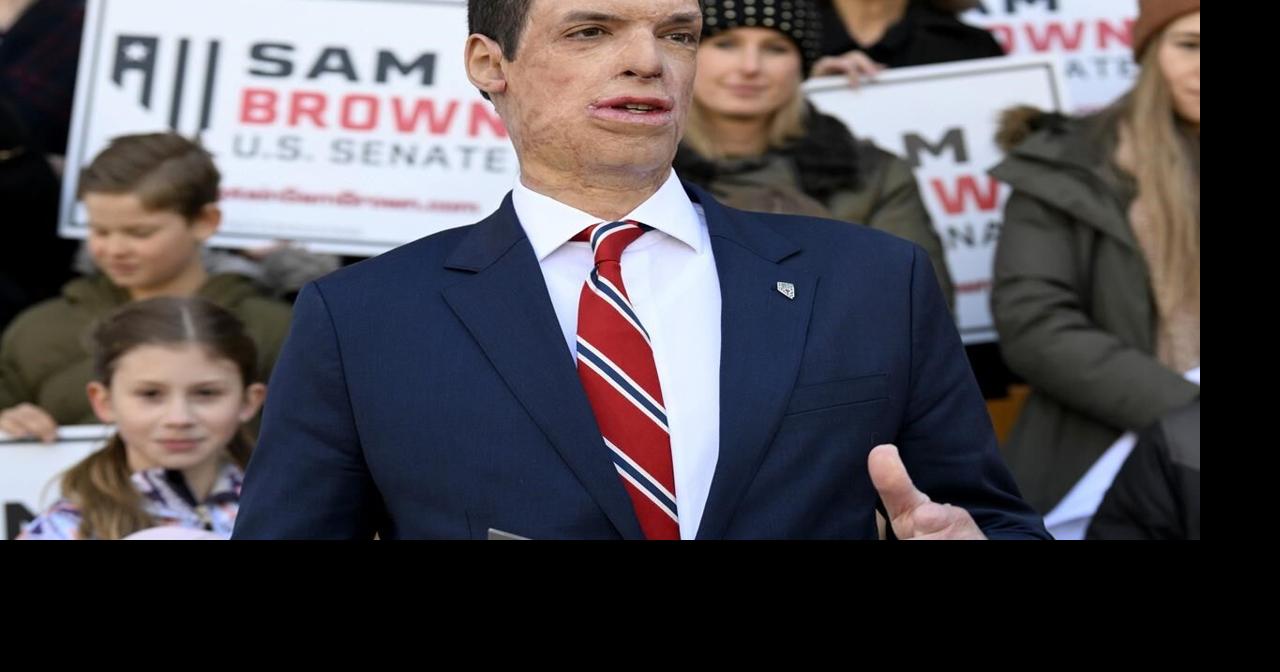 Retired Army Capt. Sam Brown overcomes crowded GOP Senate primary field ...