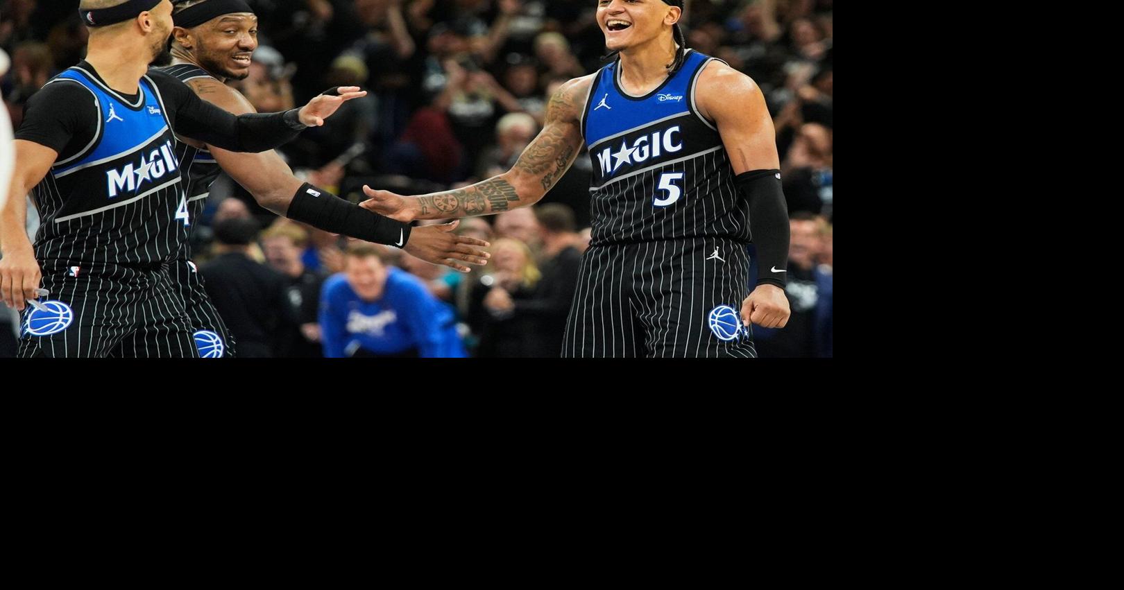 NBA scores: Magic survive a late collapse, rally past Pistons for a 2-1 ...