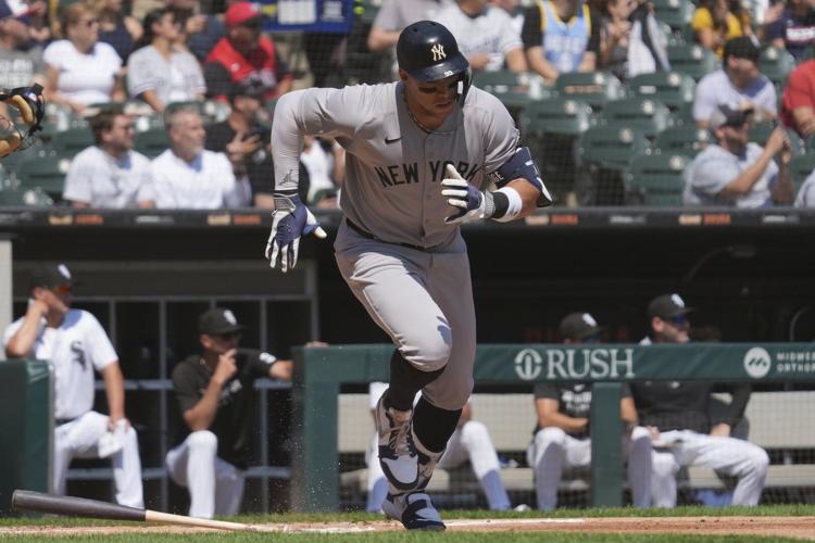 Aaron Judge ties Yogi Berra for fifth on the Yankees' career homers list