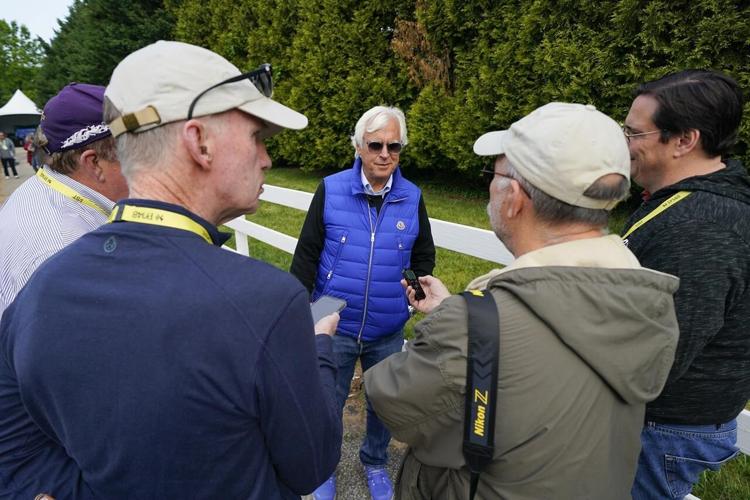 Bob Baffert is back at the Preakness, his first Triple Crown race in 2 ...