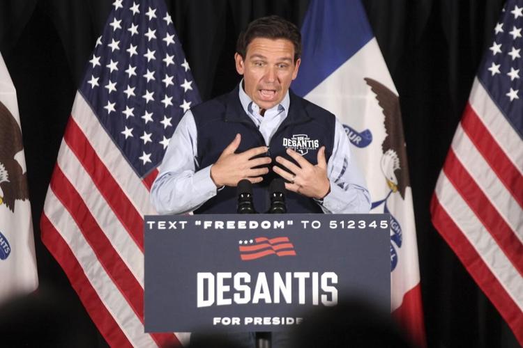 Ron DeSantis plays up his personal side and swipes at Donald Trump in ...