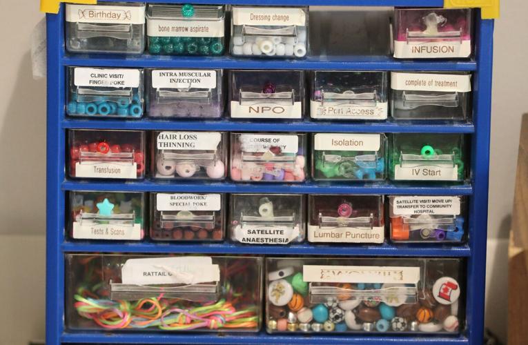 Beads at Sick Kids Hospital reward children for their bravery