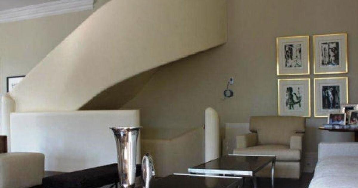 Guggenheim-style staircase steals the show