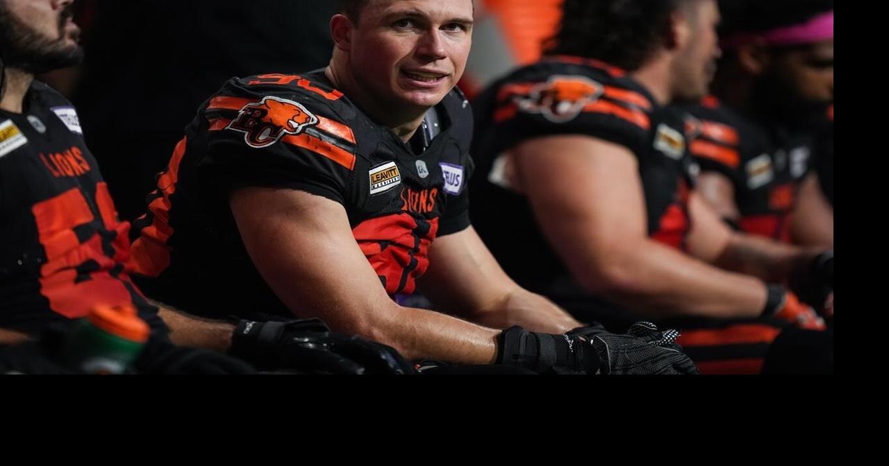 Mathieu Betts of the B.C. Lions named CFL's top defensive player