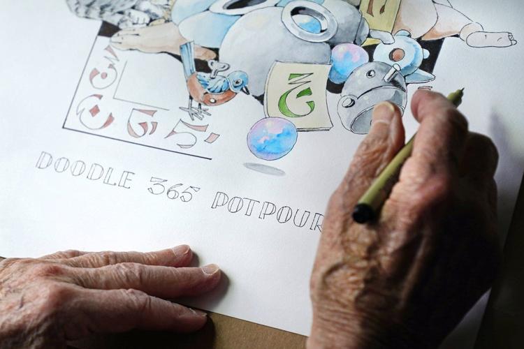 New Hampshire artist whose 'daily doodle' pandemic project lasted 1,727 ...
