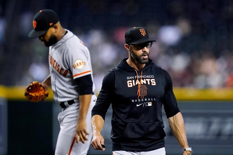 Kelly brilliant on mound, D-backs beat skidding Giants 7-0