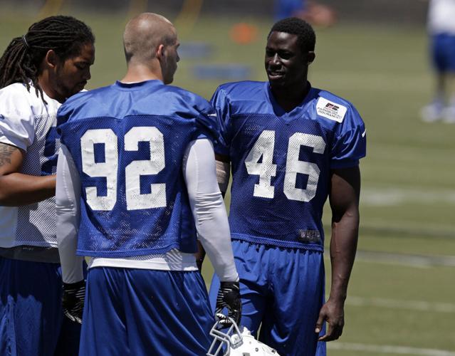 African rugby player Daniel Adongo trying out with Indianapolis Colts