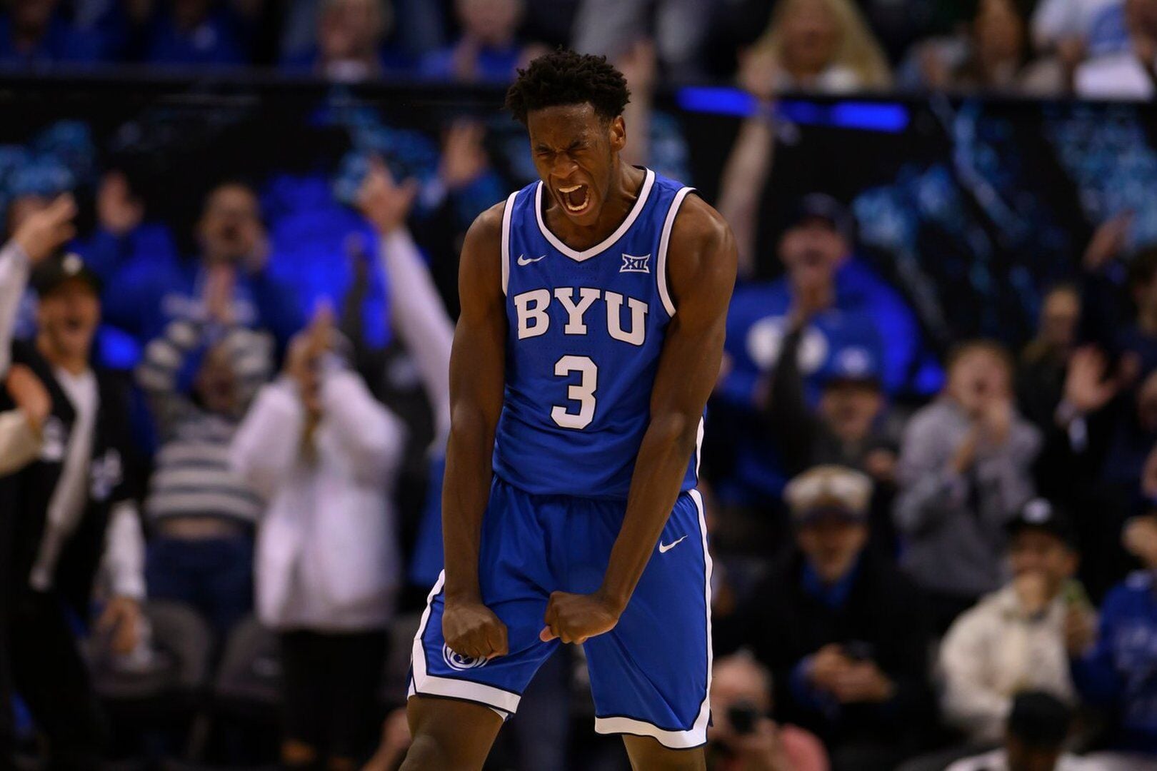 AJ Dybantsa scores 43 points to set a BYU freshman record as No. 13 ...