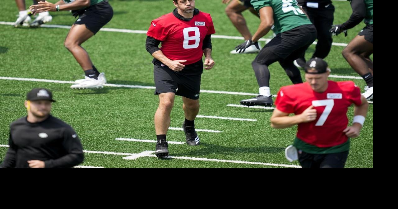 Aaron Rodgers’ tweaked calf is ‘fine’; Jets hope QB will fully practice ...