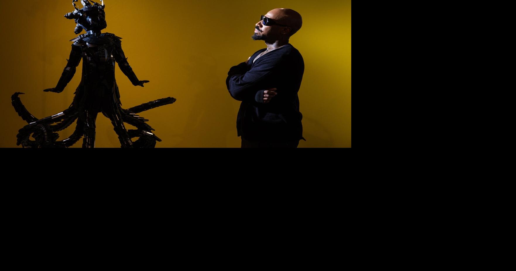 Ekow Nimako creates menacing, amazing sculptures out of Lego