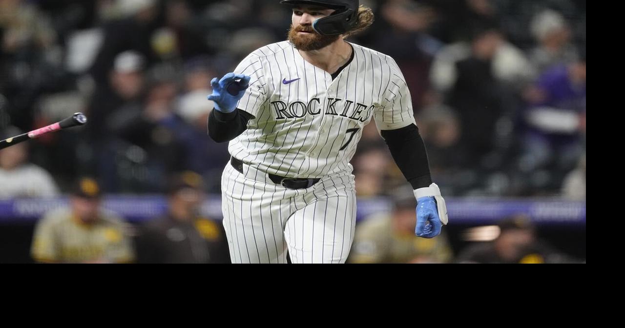 Rodgers' grand slam sparks Rockies over Padres 7-4 for 2nd win in 10 games