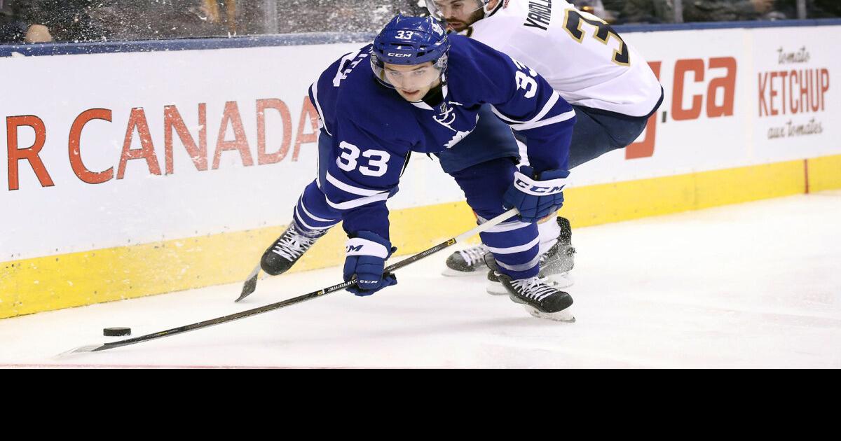 Dream come blue: Seth Griffith makes his Maple Leaf debut