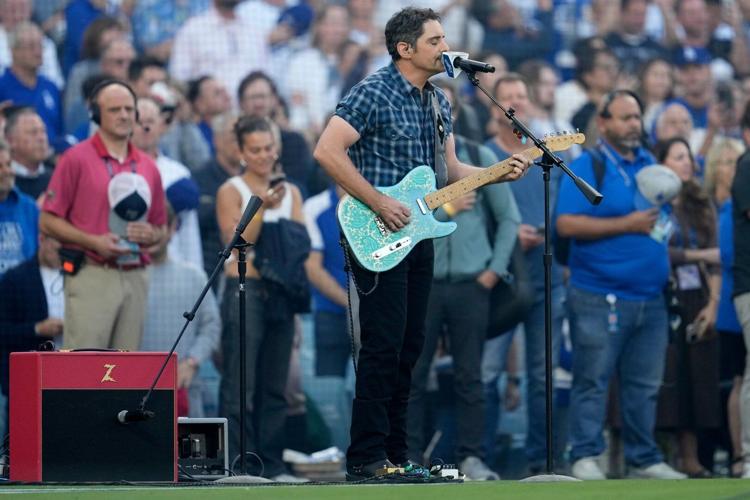Brad Paisley says he's 'Mr. More Baseball' after performing at another ...