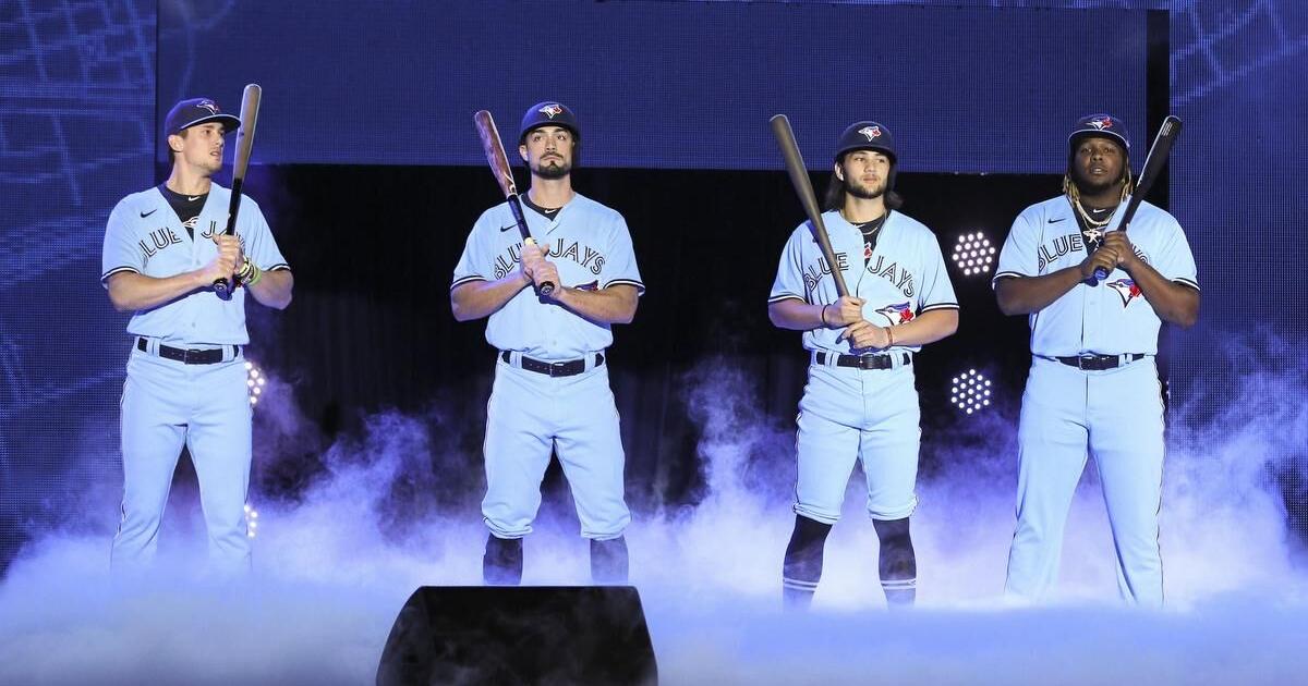 The Blue Jays are back in powder blue, at least some of the time