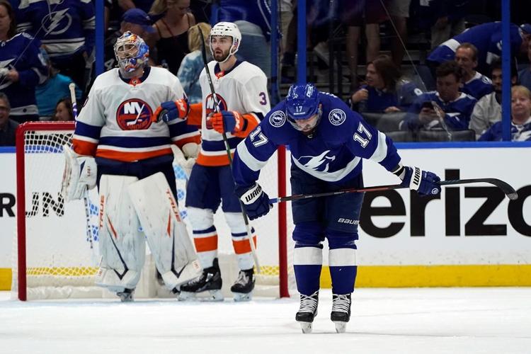 Semyon Varlamov, Islanders beat Lightning 2-1 in Game 1