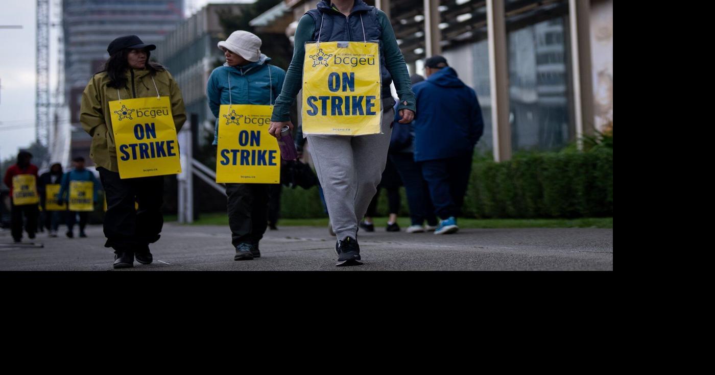 BCGEU members vote 89 per cent in favour of deal to officially end strike
