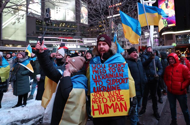 Toronto marches for Ukraine