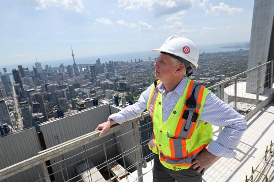 A first look inside Toronto’s troubled condo project The One