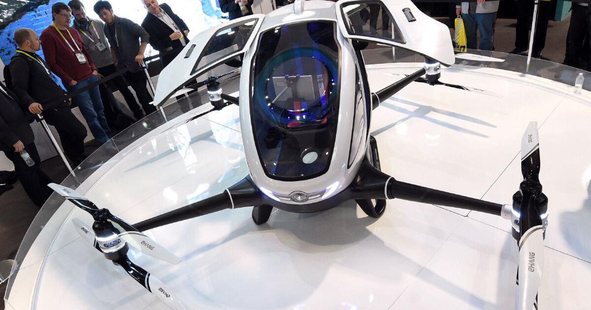 CES suggests drones — even ones carrying humans — are on the horizon