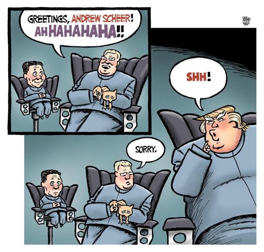 2018: The Year in Cartoons by Theo Moudakis