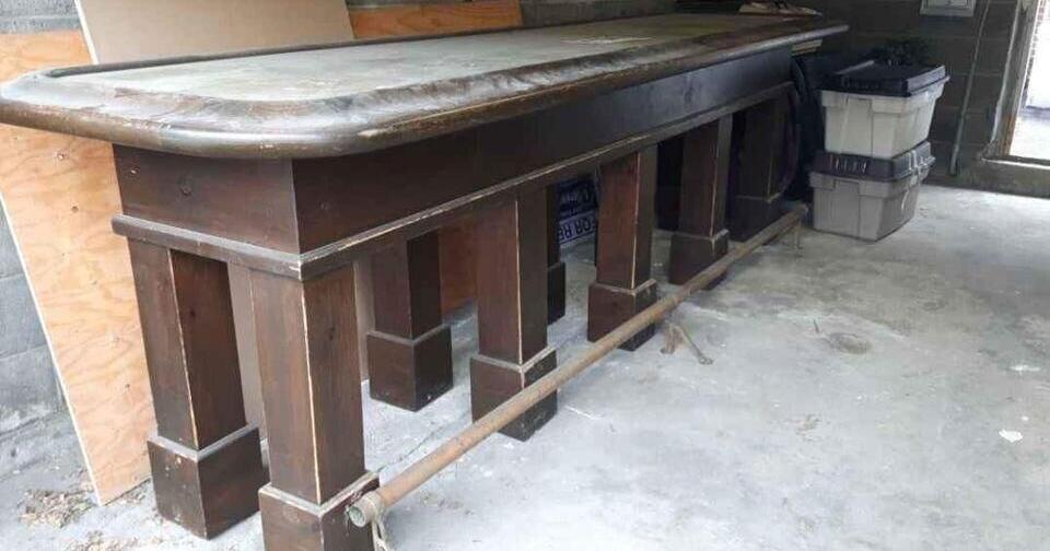 The Brunswick House bar counter is for sale on Facebook