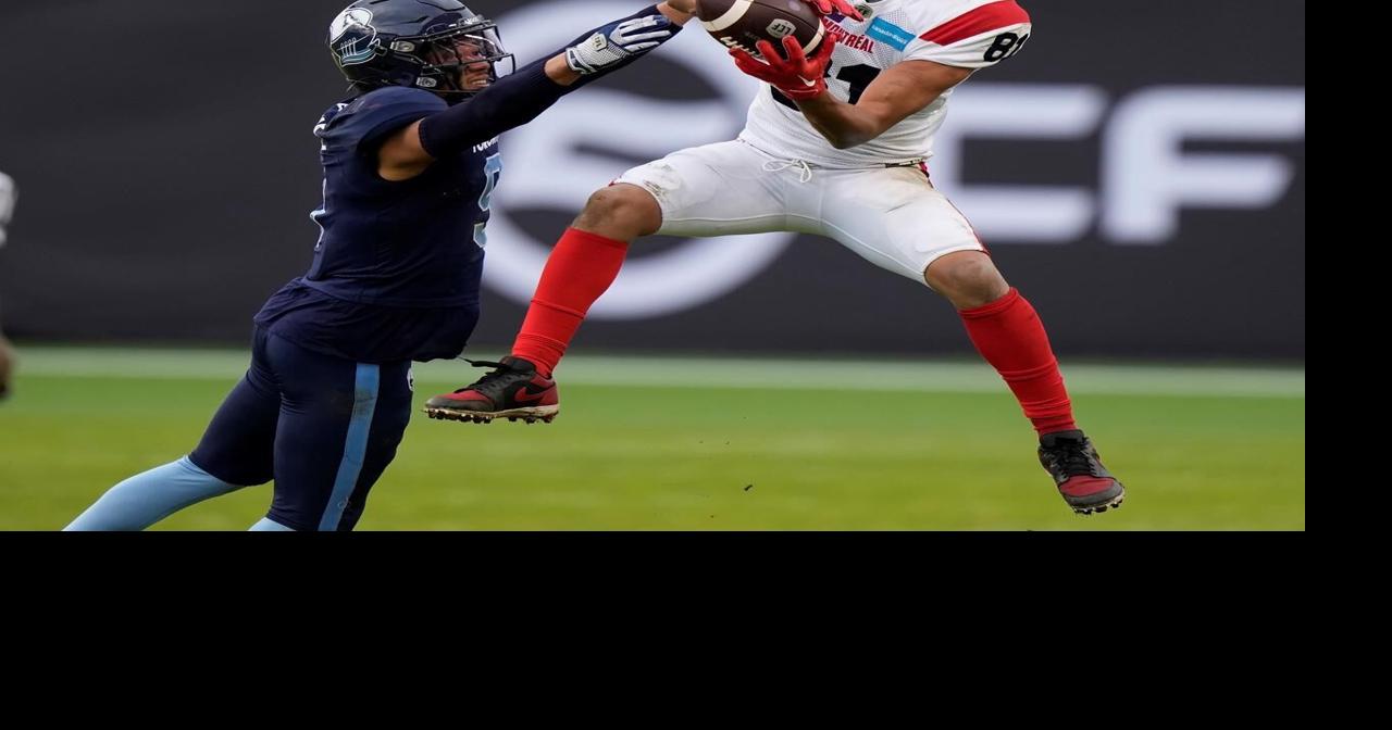 Montreal Alouettes receiver Tyson Philpot still not training with teammates