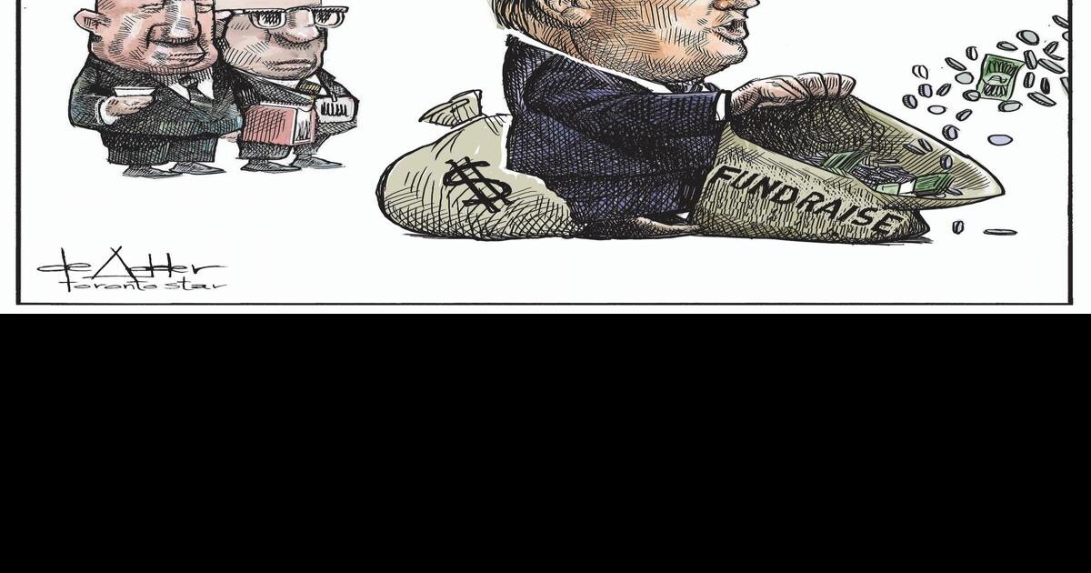Michael de Adder: Donald Trump's fundraising
