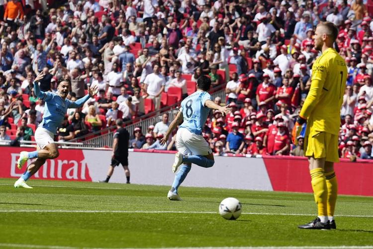 Manchester City’s Ilkay Gundogan scores inside 13 seconds for quickest ...