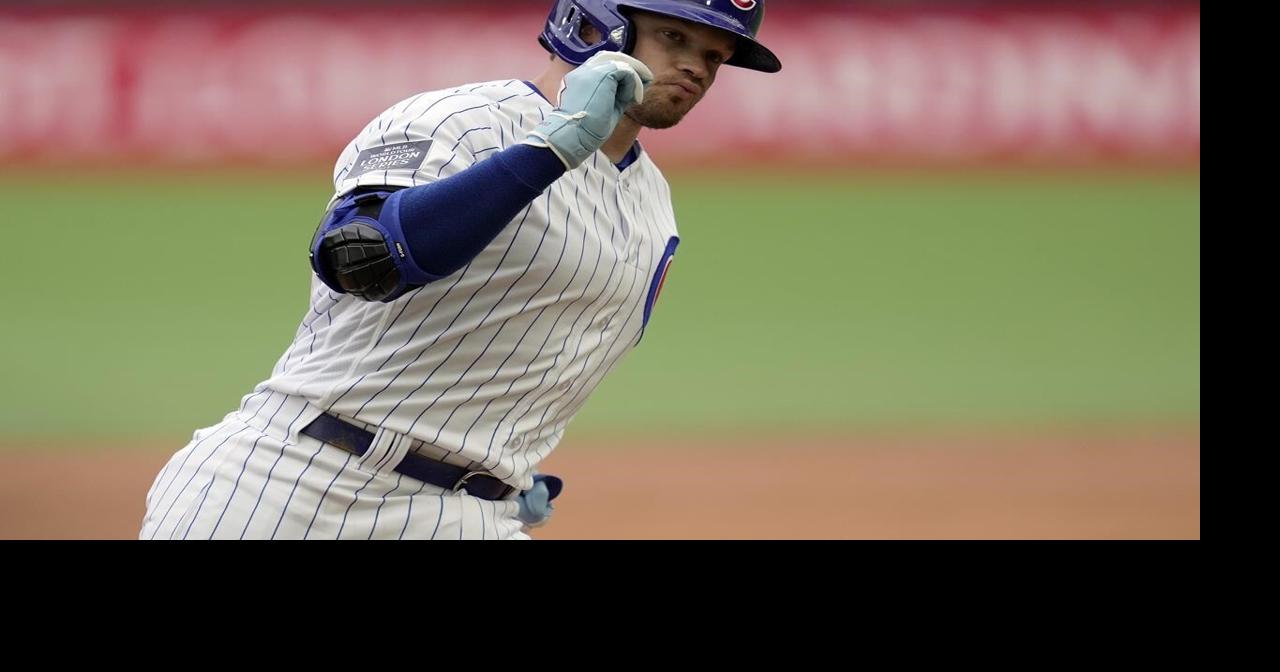 Happ homers twice, Steele pitches Cubs over Cardinals 9-1 in MLB’s ...